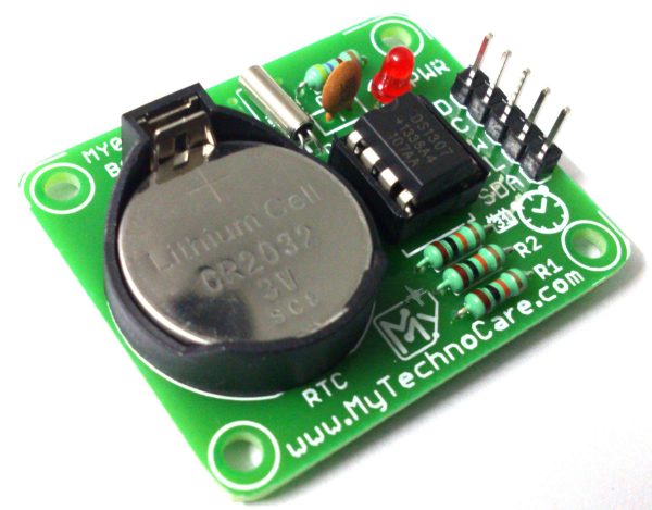 DS1307 RTC Module | Real Time Clock Circuit For Microcontroller - MY ...
