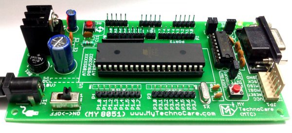8051 Development Board | Microcontroller Project Kit - MY TechnoCare