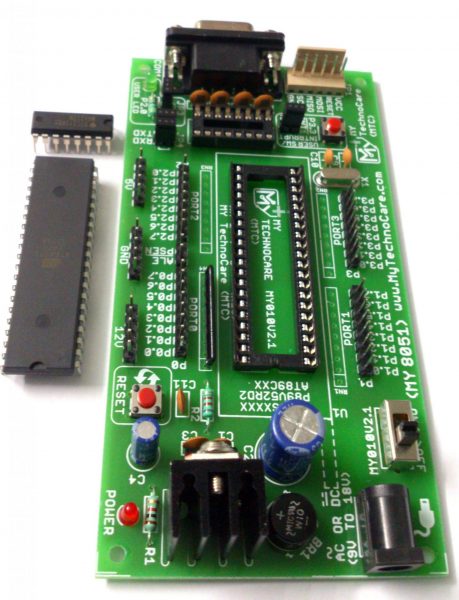 8051 Development Board | Microcontroller Project Kit - MY TechnoCare