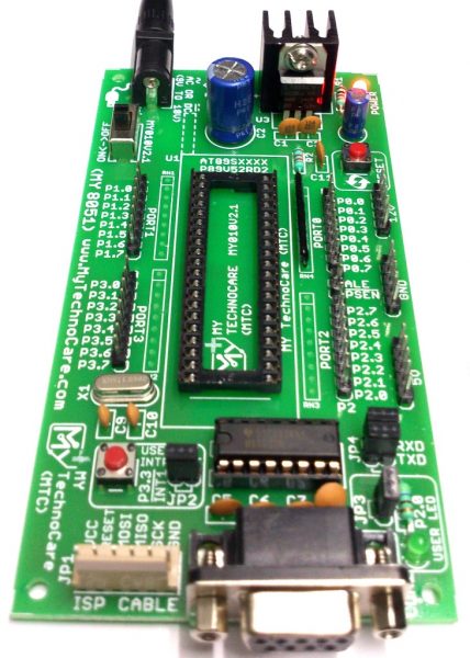 8051 Development Kit - Electronics Project Board - MY TechnoCare