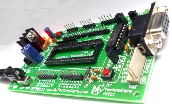 8051 Development Kit - Electronics Project Board - MY TechnoCare