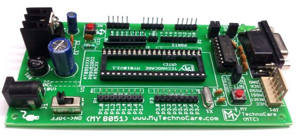 8051 Development Kit - Electronics Project Board - MY TechnoCare