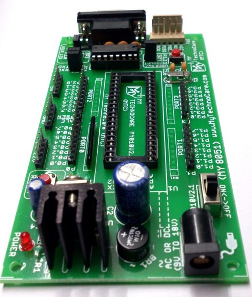 8051 Development Kit - Electronics Project Board - MY TechnoCare