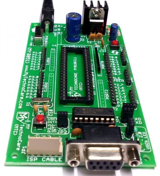 8051 Development Kit - Electronics Project Board - MY TechnoCare