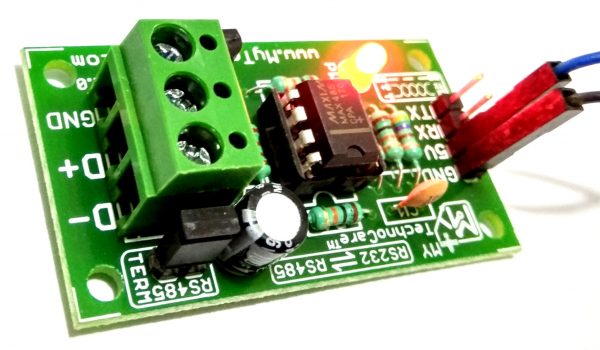 RS485 to TTL Converter Circuit,Two-way RS232 to MAX485 for Arduino,Modbus - MY TechnoCare
